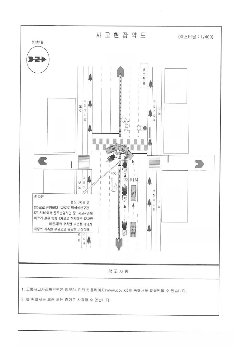 교통사고 합의금 계산 및 교통사고 합의 실제 청구 사례 불법 유턴을 하던 차에 충돌한 사고 네이버 블로그