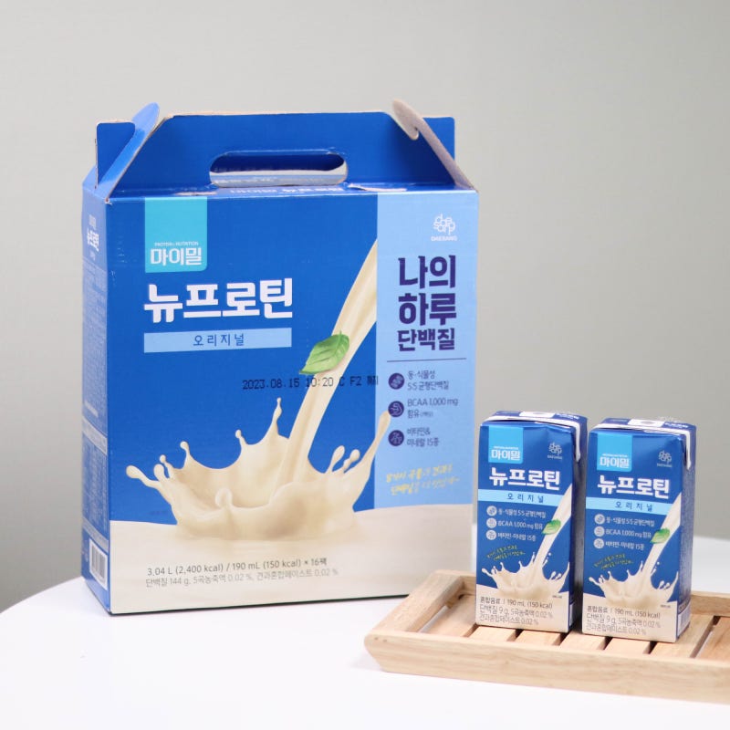 운동후 단백질 보충 마이밀 마시는 뉴프로틴 마시따 네이버 블로그