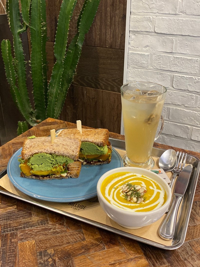 광화문, 힐사이드테이블 브런치 '두유치즈샌드위치' : 네이버 블로그