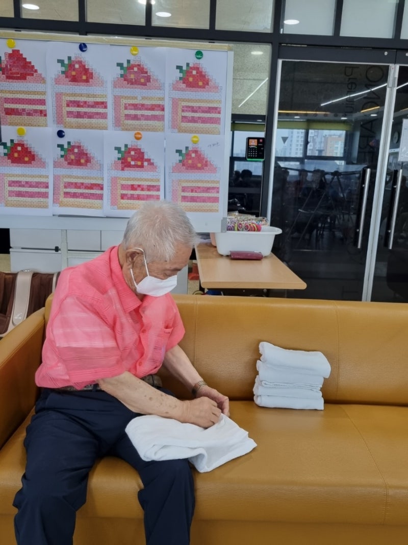 최우수구리주간보호 온케어구리 주간보호 인지재활센터 일상생활동작훈련 빨래하기 네이버 블로그