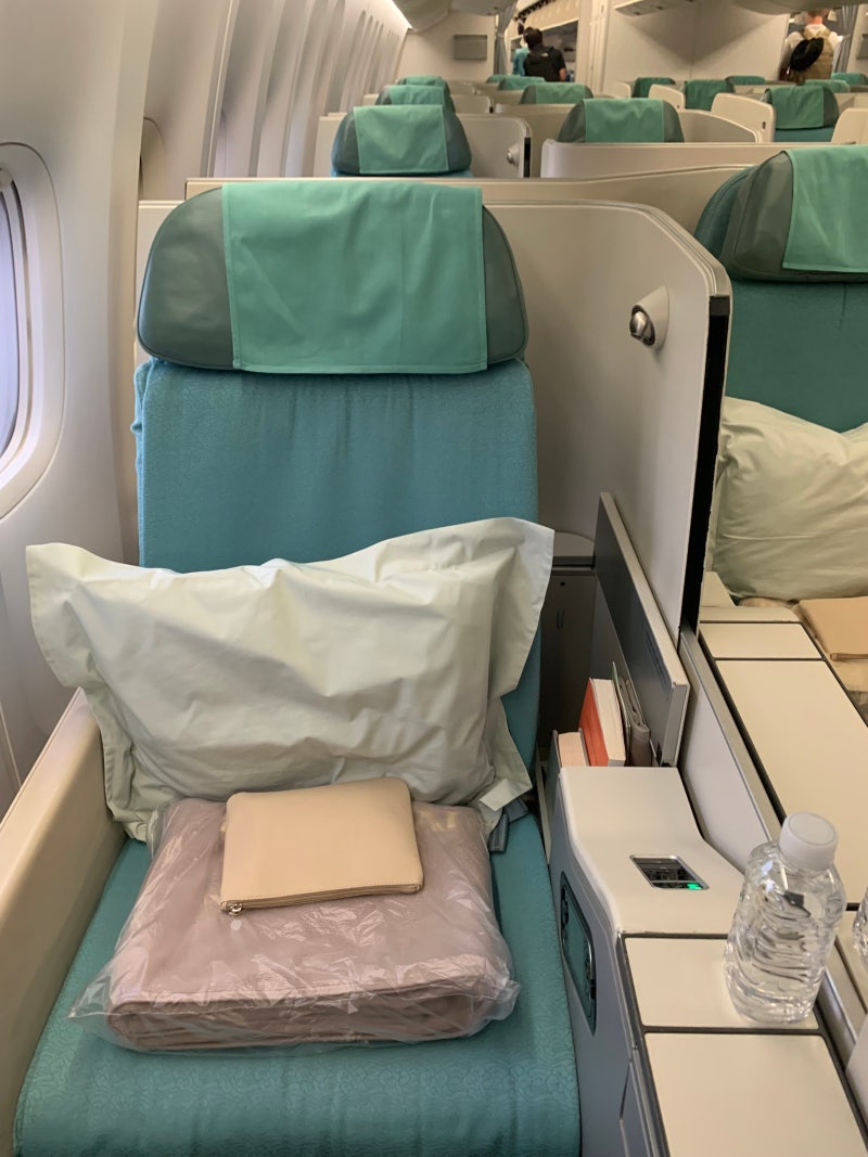 대한항공 프레스티지석 KE902 CDG-ICN 파리-인천 탑승 후기 : 네이버 블로그