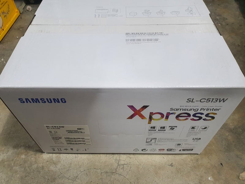Sl C513w 정품 컬러 레이저 프린터 무한 프린터개조 무한프린터 설치 Sl C515w Sl C563w Sl C563fw Sl