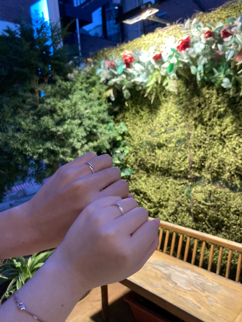 반지 공방 위에트 Weatt 성수점 원데이 클래스 후기💍 커플 기념일 이색 데이트 커플링 만들기 서울숲 뚝섬역 데이트