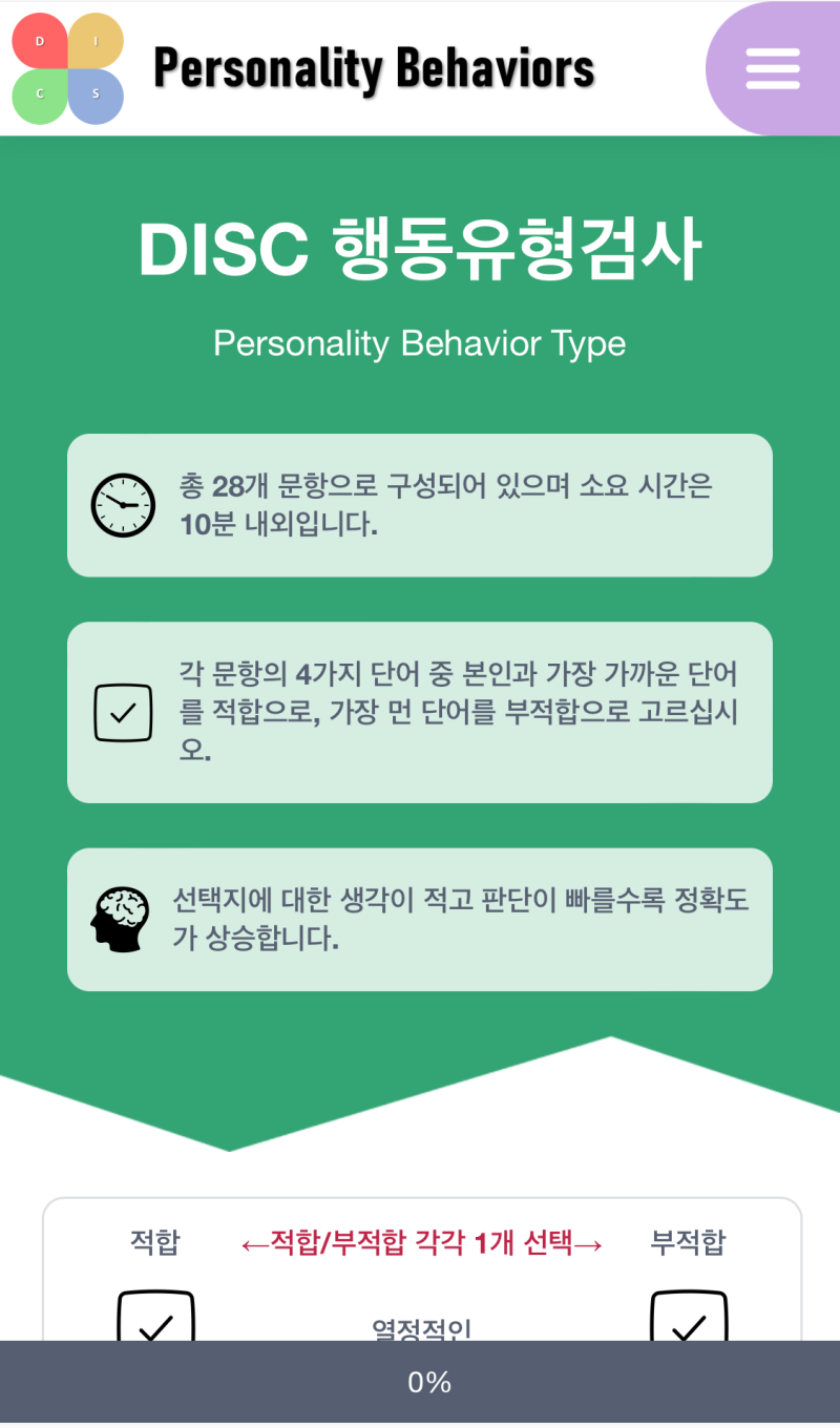 요즘대세 Disc 행동유형검사 결과 공유 Mbti도 놓아줄 때가 됐지 링크 O 스포 X 네이버 블로그