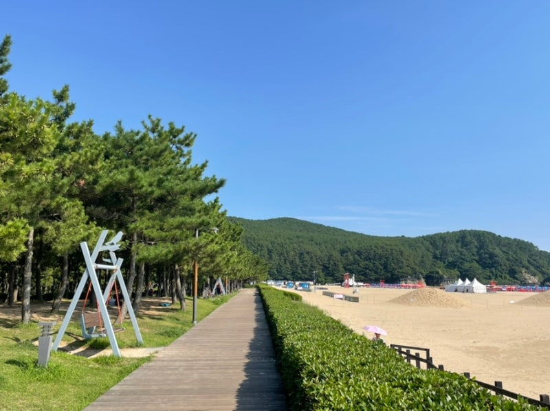 부산 명소 다대포해수욕장 다대포해변공원 다대포꿈의낙조분수 고우니 생태길 부산 가볼만한 곳 부산 여행
