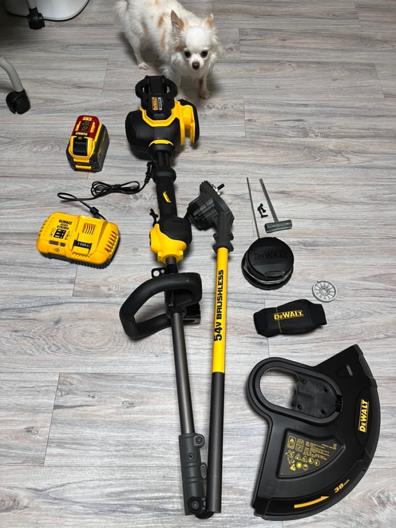 디월트 충전 예초기 [DCM5713] 솔직구매리뷰 : 네이버 블로그