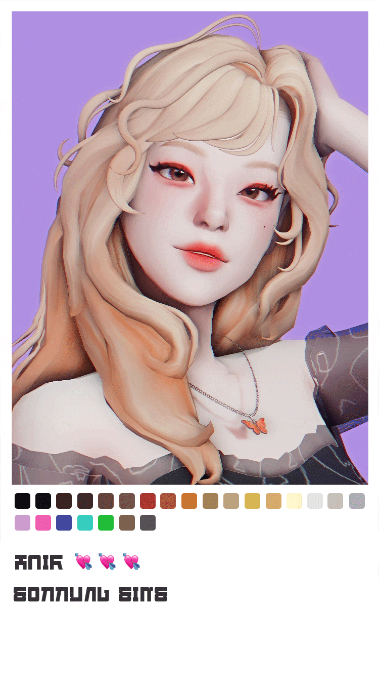 [심즈4] 맥시스 매치 CC템추천 : 헤어편(Hair) 52 : 네이버 블로그