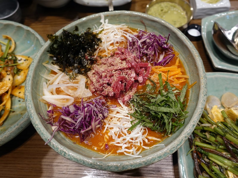 여의도 맛집 한미옥 한국전통의 맛을 살린 솥뚜껑 한우삼합 And 차돌구절판 네이버 블로그
