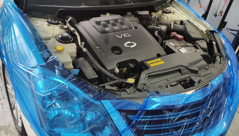 SM7 유지보수 엔진오일교환 + 잔유제거 작업 + 구동벨트교환 + 파워 고압호수교환 + 파워오일교환 : 네이버 블로그