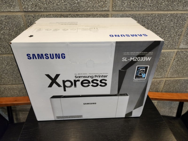 삼성 흑백 레이저 프린터 SL-M2033W 개봉기 : 네이버 블로그