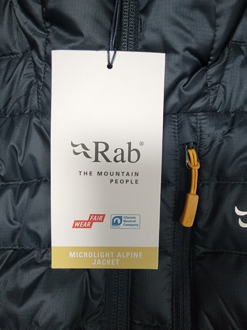 Rab 마이크로라이트 알파인자켓 Beluga : 네이버 블로그
