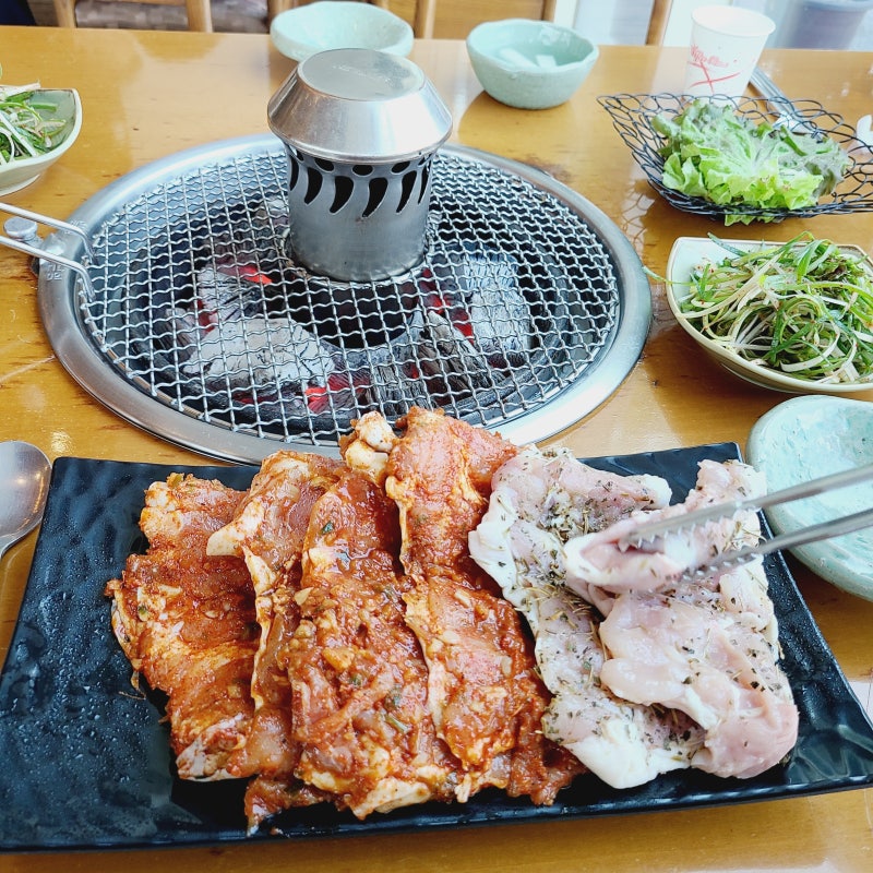 춘천 신북읍 맛집 샘밭숯불닭갈비 엄마의 추억소환 성공 네이버 블로그