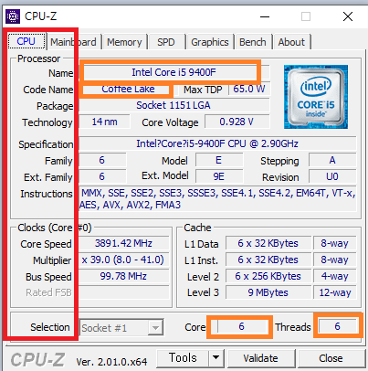 cpu-z 프로그램으로 컴퓨터 성능 확인하기 : 네이버 블로그