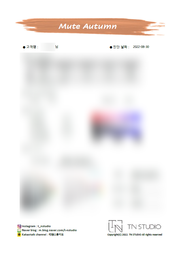대전 세종 퍼스널컬러진단 티엔스튜디오 추천후기 네이버 블로그