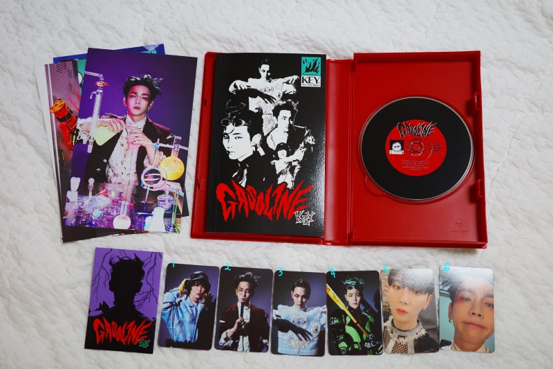 샤이니 키(KEY) Gasoline - The 2nd Album ⛽️ VHS, 플로피 버전 리뷰 : 네이버 블로그