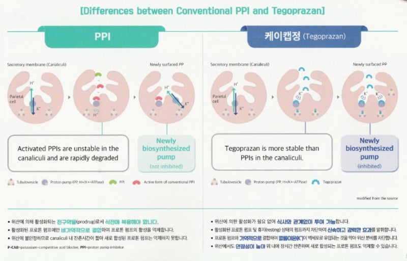 케이캡정50mg, 케이캡구강붕해정50mg, K-CAB Tab. 50mg, K-CAB ODT 50mg : 네이버 블로그