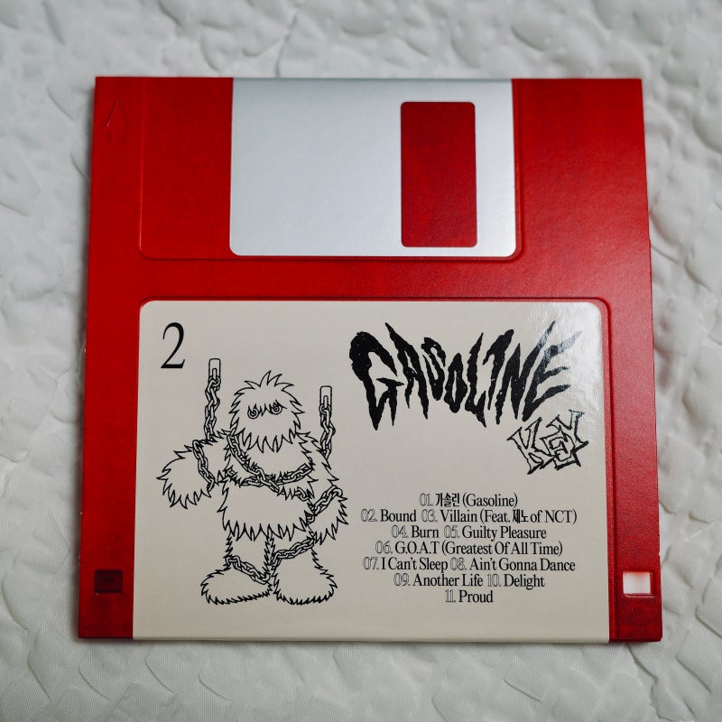 샤이니 키(KEY) Gasoline - The 2nd Album ⛽️ VHS, 플로피 버전 리뷰 : 네이버 블로그
