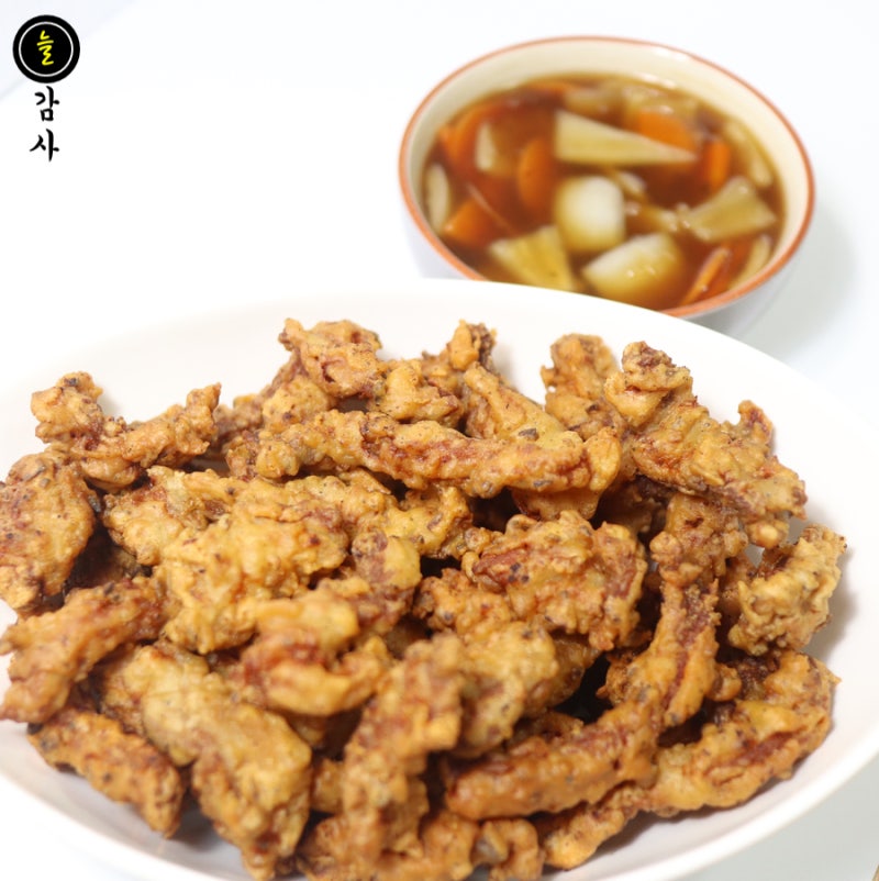 백종원 탕수육 만들기 돼지 등심 뒷다리살 활용한 백선생 마늘탕수육 만드는법 Ft 맛있는 소스 네이버 블로그