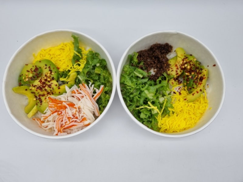 한솥 9월 신메뉴 아보카도 소고기 명란 비빔밥과 아보카도 게맛살 명란 비빔밥 네이버 블로그
