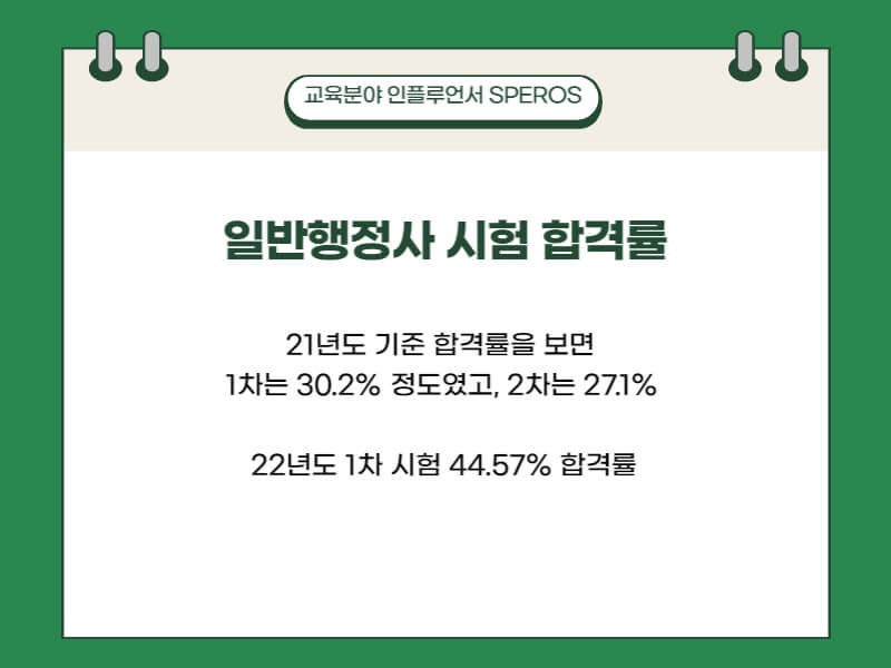일반행정사 시험 난이도 및 합격률 알아보기 네이버 블로그