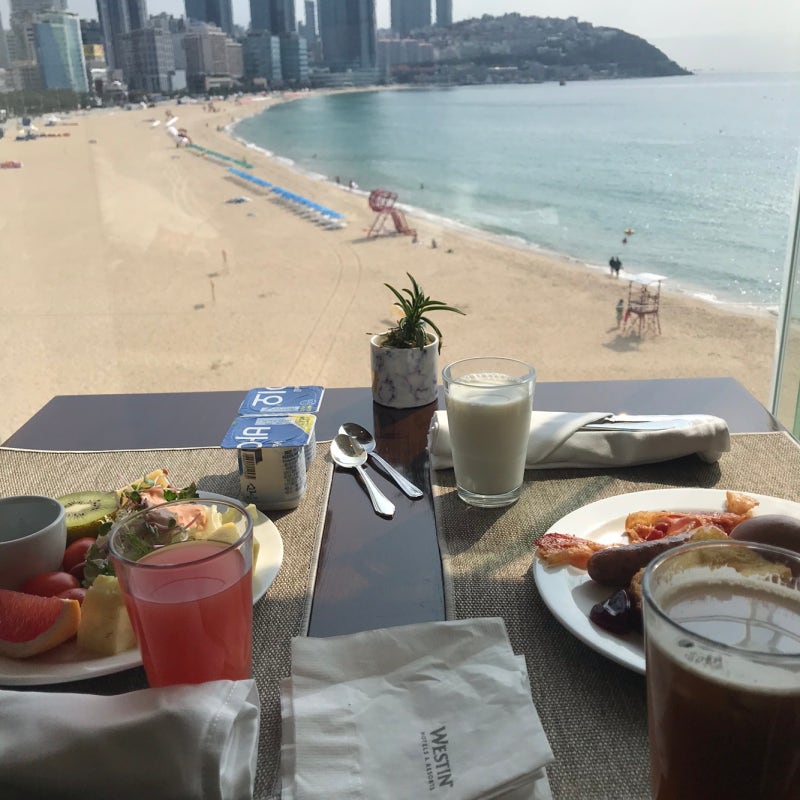 웨스틴조선부산 부산 해운대 추천 호텔 웨스틴조선부산 3층 디럭스 해운대 해변전망 패밀리 트윈 오션뷰 투숙 후기 및 이용정보