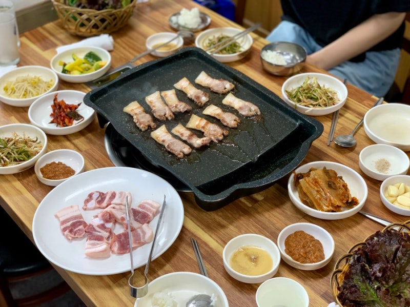 목천 신계리 맛집 천안식당 짜글이 삼겹살 내 최애 네이버 블로그