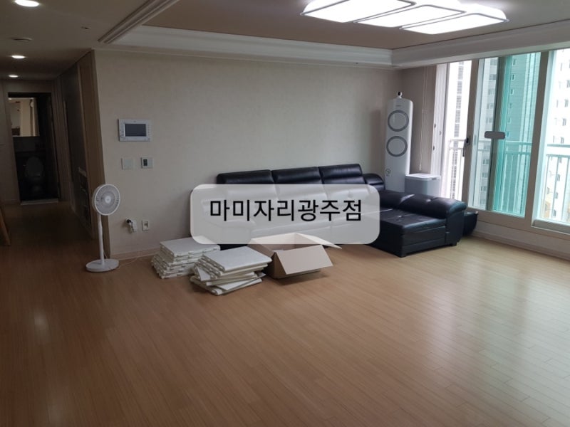 순천층간소음매트 순천신대지구 중흥s클래스 시공후기 네이버 블로그
