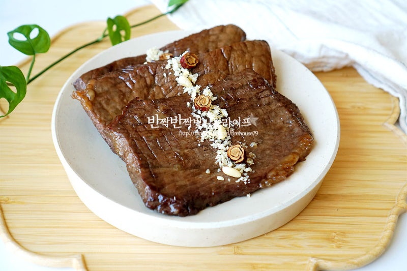 소고기산적 양념 제사 소고기 산적 만들기 네이버 블로그