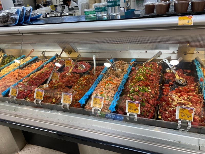 [2022 하와이 여행기] 진짜 하와이 사람들이 먹는 포케 로컬 맛집 푸드랜드 Foodland Poke Hawaii : 네이버 블로그