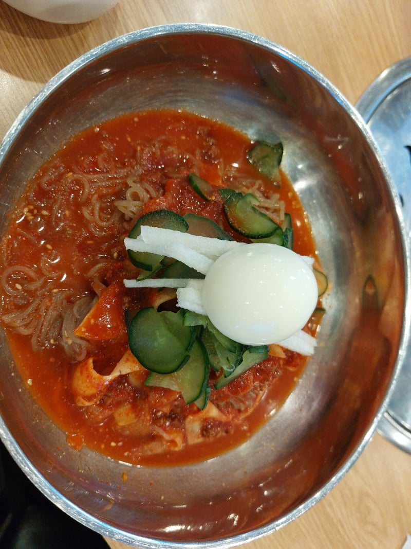파주 문산당동 컨트롤짐 고관장 모아냉면 리뷰 네이버 블로그