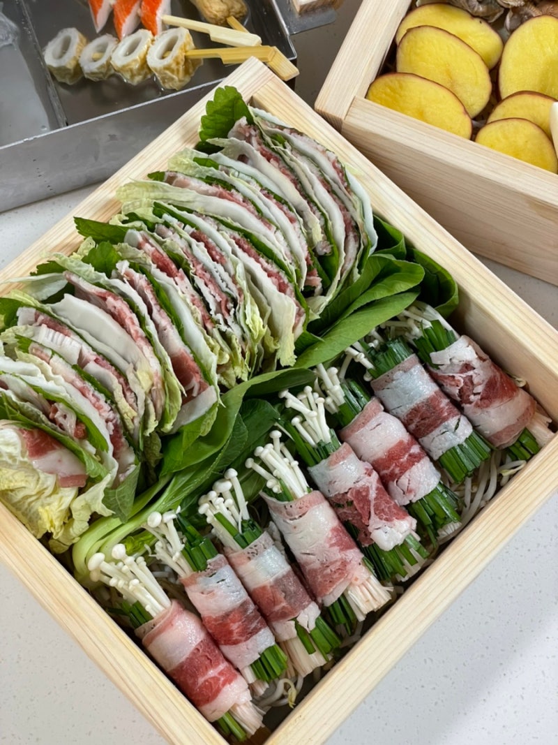 손님초대요리로 추천 편백찜 만들기우삼겹요리찜요리손님초대요리 네이버 블로그