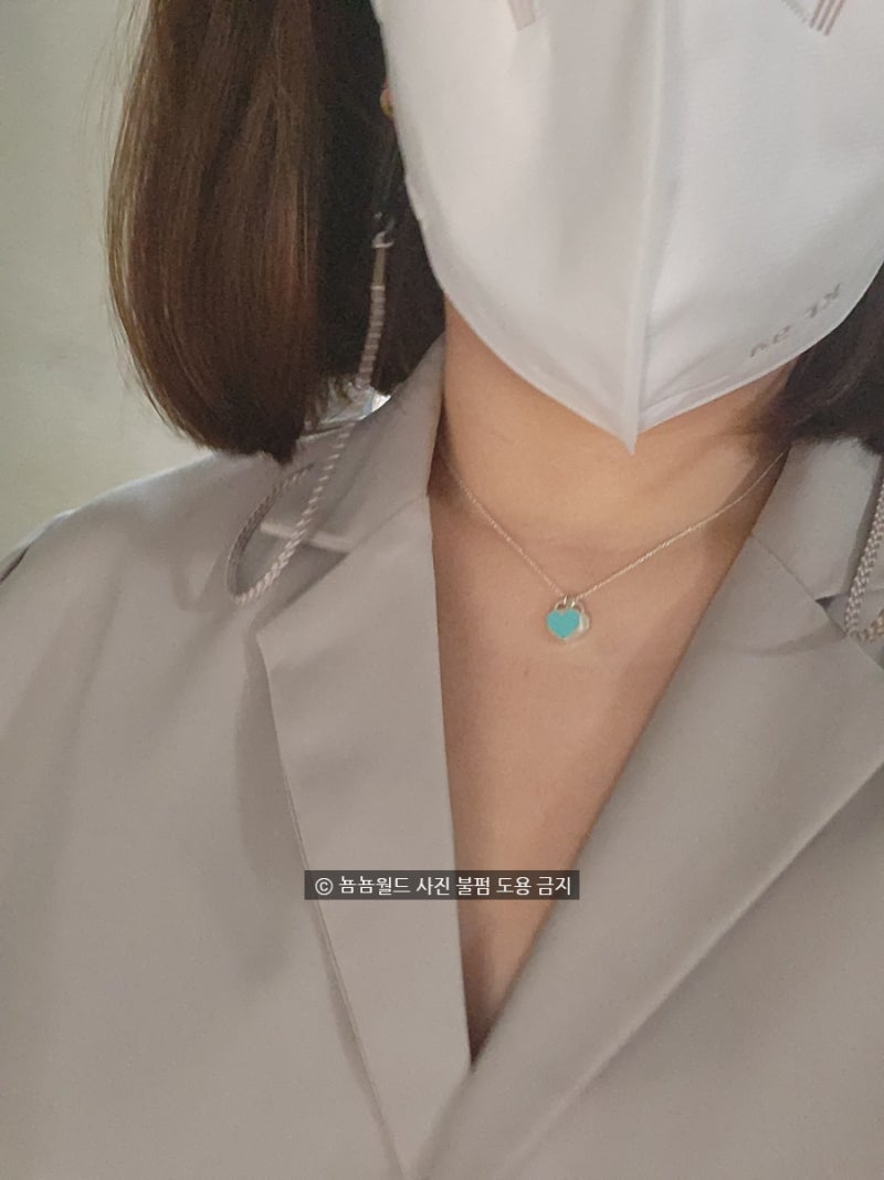 티파니앤코 목걸이 리턴 투 티파니 더블 하트 태그 펜던트명품 목걸이 여자친구 선물 추천 카카오 선물하기 네이버 블로그