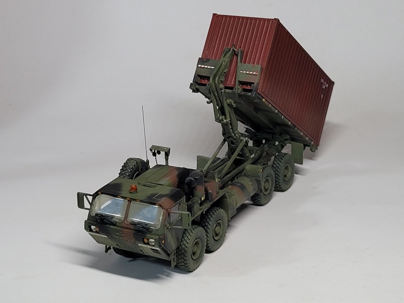 [A.F.V]"Trumpeter""M1120"HEMTT Load Handling System(LHS)트럭 완성 : 네이버 블로그