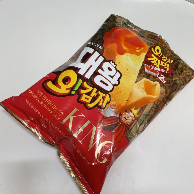 오리온 대왕오감자 편의점 신상 과자리뷰 기존 오감자의 2배로 커진 빅사이즈 존맛 가격 칼로리 맛 후기 네이버 블로그