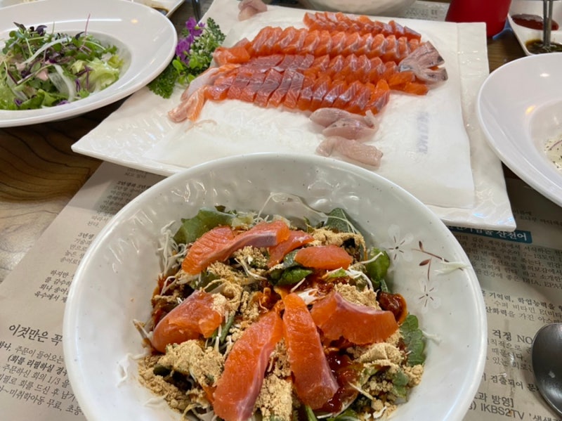 용인 수지 신봉동 외식타운 맛집 청호골송어 횟집명절 연휴 추천식당 네이버 블로그