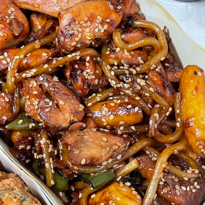 동상이몽 동근이 숯불 두마리 치킨 숯불양념구이 후라이드 후기ft우동사리 맛집 네이버 블로그