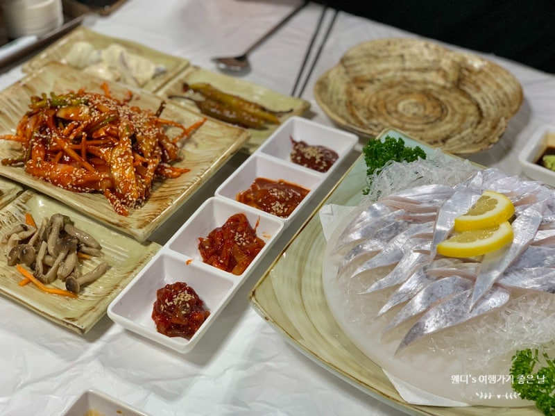 여수 맛집 추천 남진이네 게장갈치명가에서 갈치회를 코스로 즐겨요 네이버 블로그