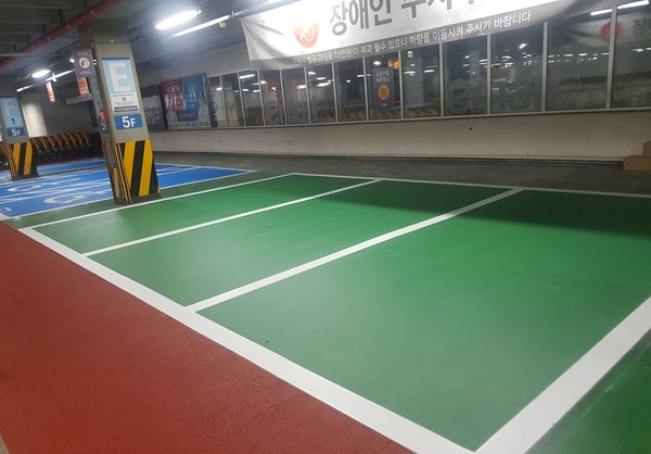 주차장도색 은 규격을 확인하고 주차선도색 하여야 합니다 차량통행 색상 재료 바닥상태 양생시간 안전작업 네이버 블로그