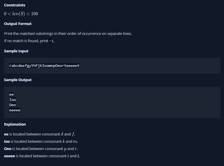 Python HackerRank 문제 62 - Re.findall() & Re.finditer() : 네이버 블로그