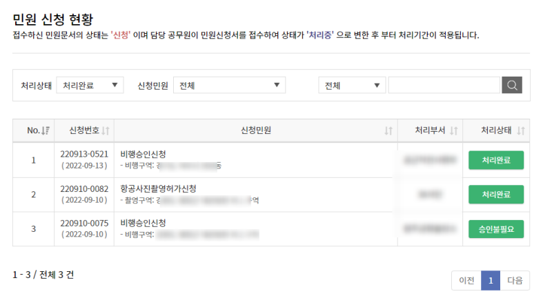 미니 3 프로 드론 비행 승인 및 촬영 승인 허가 신청 방법 네이버 블로그