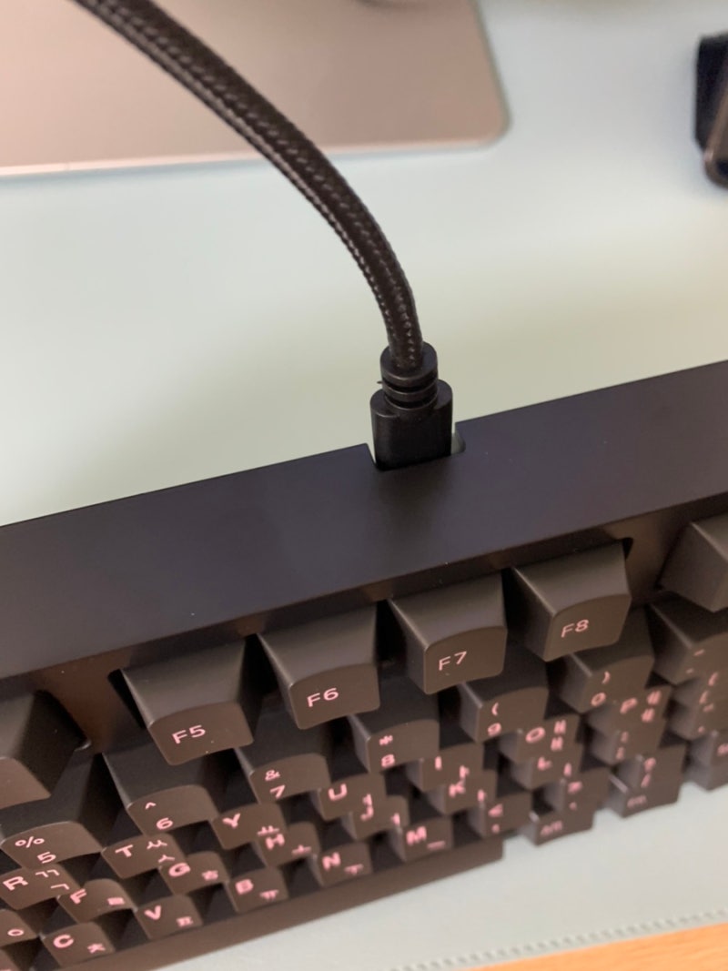 콕스 CK87 BT 갈축 사용후기 (타건 소음, 블루투스 연결방법, 가성비 무선 기계식 키보드 입문용 추천) : 네이버 블로그