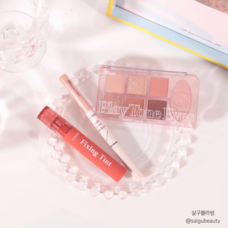 에뛰드 섀도우 팔레트 블러쉬드로즈 And 픽싱틴트 멜란지로즈 And 애교살메이커 로즈쉬머 올리브영 추천템 네이버 블로그