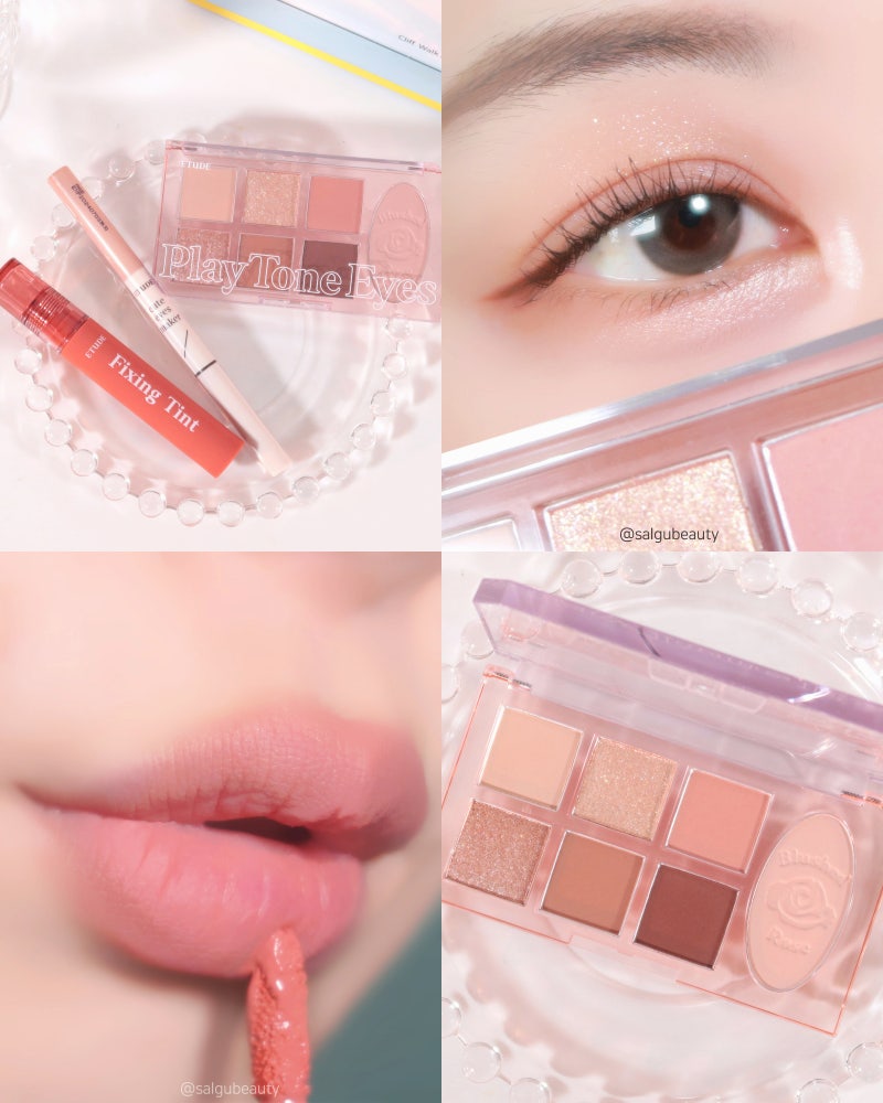 에뛰드 섀도우 팔레트 블러쉬드로즈 And 픽싱틴트 멜란지로즈 And 애교살메이커 로즈쉬머 올리브영 추천템 네이버 블로그