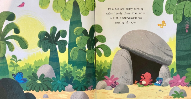 영어그림책 추천 The Worrysaurus by Rachel Bright : 네이버 블로그