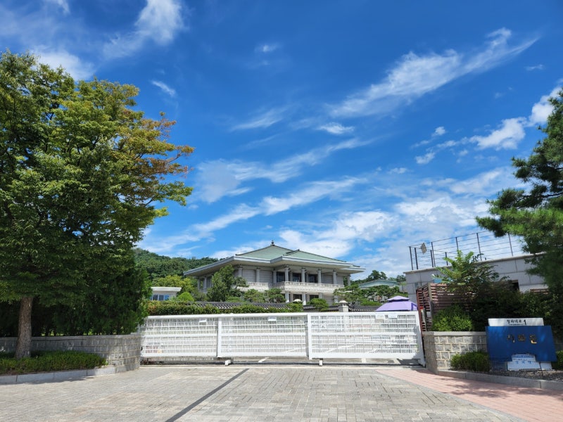 서울 종로 청와대 영빈관 본관 관저 청와대 국민품으로 개방 관람 네이버 블로그