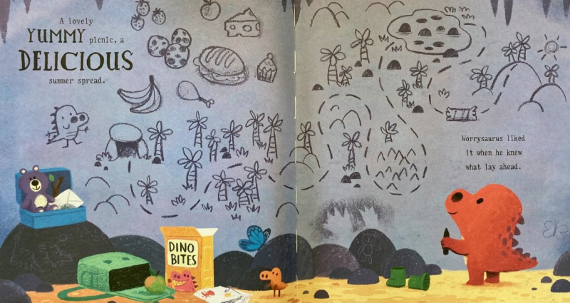 영어그림책 추천 The Worrysaurus by Rachel Bright : 네이버 블로그