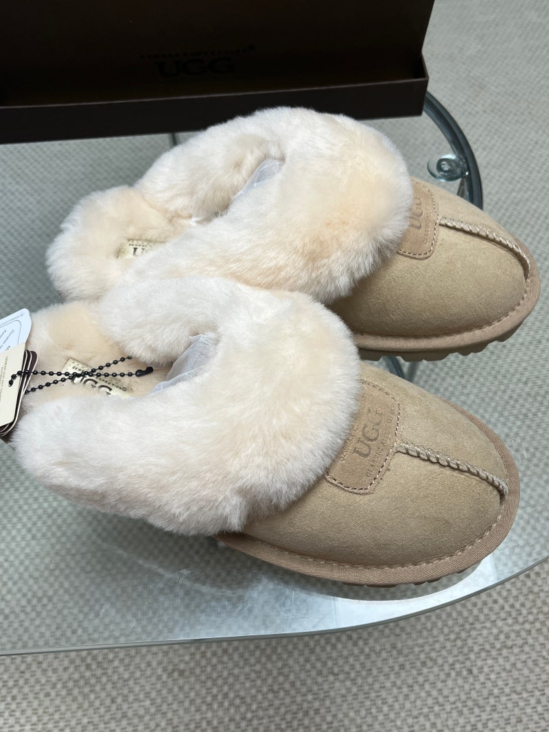 Ugg 어그 슬리퍼 호주 오즈웨어 샌드 내돈내산 후기 사이즈 팁 네이버 블로그