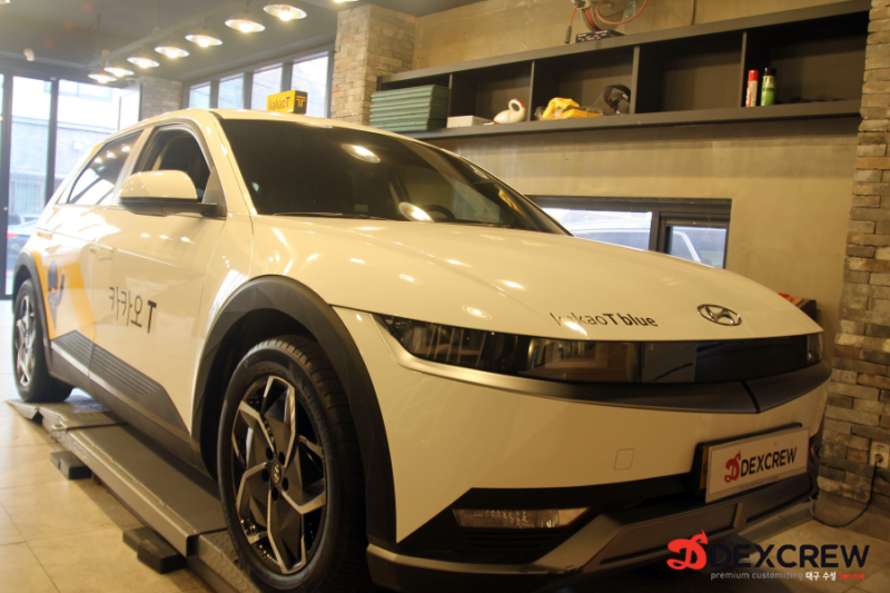 아이오닉5 BCW(BSD, 후측방 경보 시스템) 작업으로 사고를 예방하자! 덱스크루 대구 수성점. : 네이버 블로그