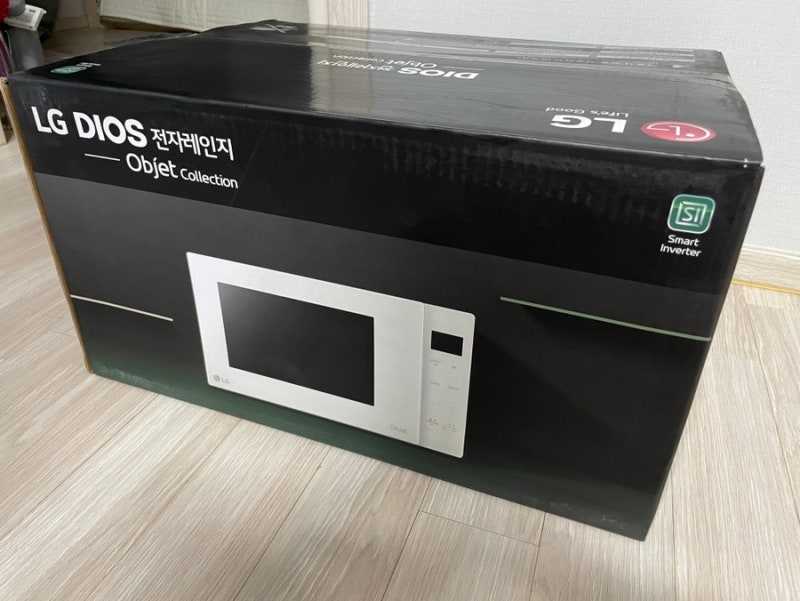 LG오브제 전자레인지(MWJ23P) | 크리스탈 핑크 제품 개봉💖 : 네이버 블로그