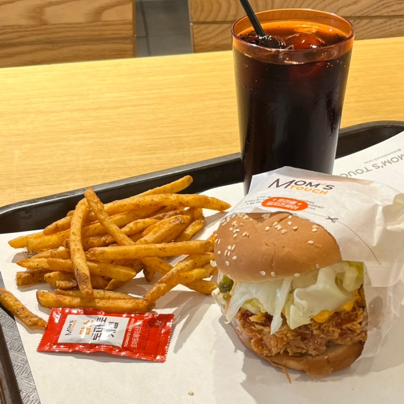 맘스터치 트리플딥치즈싸이버거 딥치즈싸이버거보다 맛있음 네이버 블로그